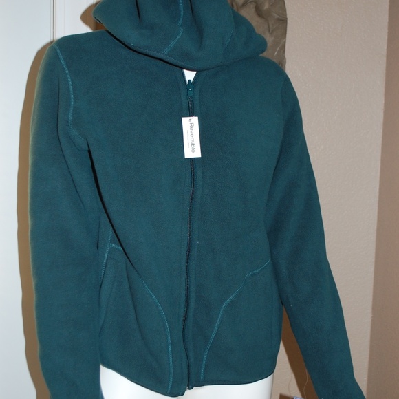 Laura Scott | Jackets & Coats | Nwt Laura Scott Forest Green Reversible ...